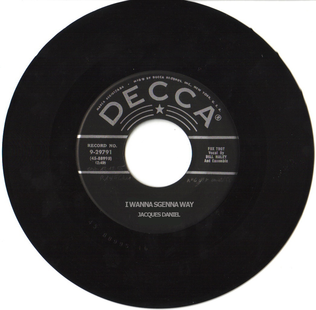 "I Wanna Sgenna Way", premier deux titres de JACQUES DANIEL [electro ...