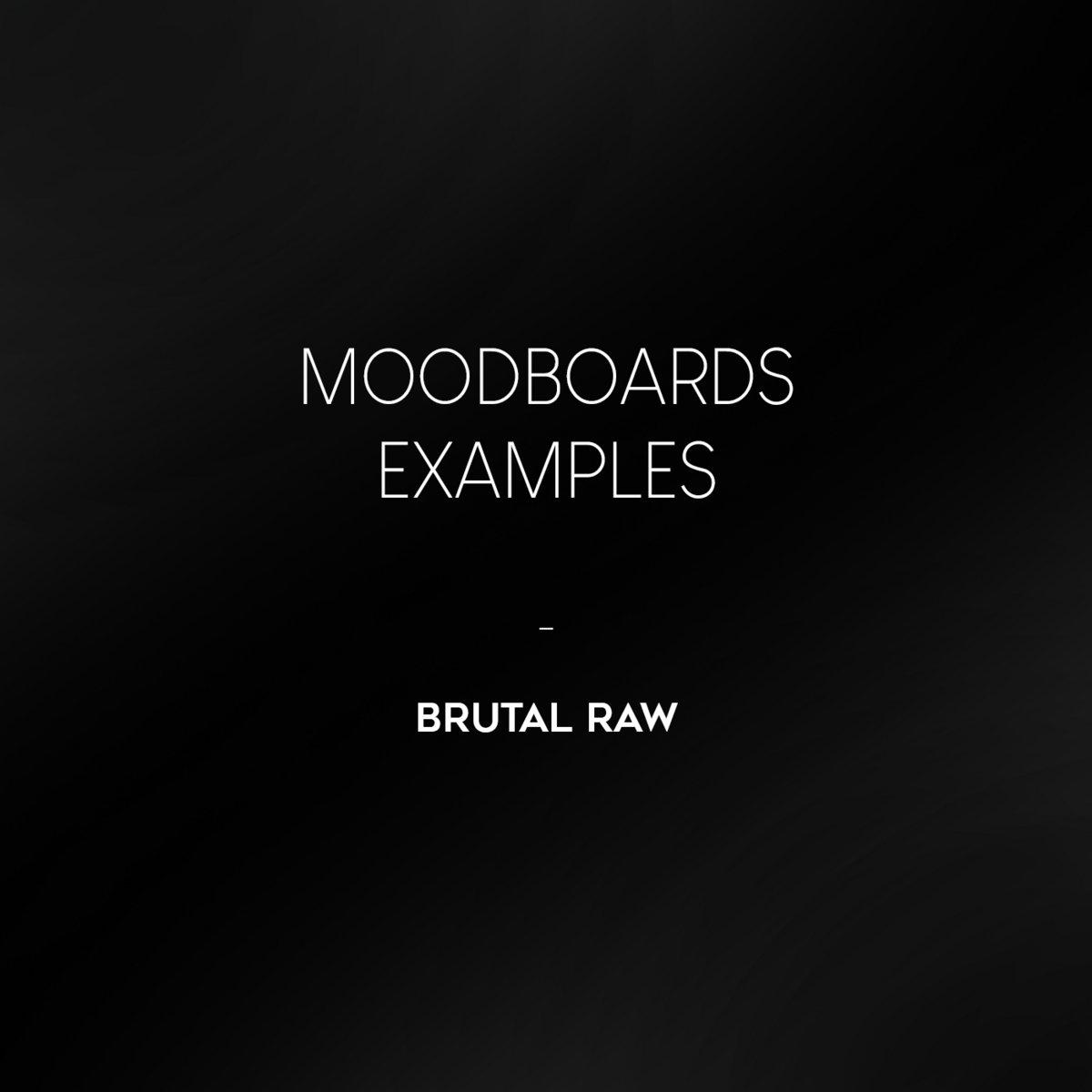 "Moodboard", nouvel album de BRUTAL RAW [ambient / Mulhouse]